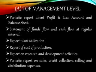 Reports Types & Management Information System | PPTX