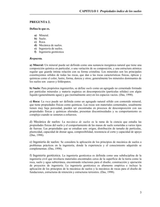 Braja das libro de ejercicios resueltos de mecánica de suelos i | PDF