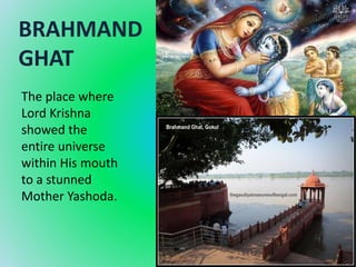 Important places of Vrindavan-Braj Mandal Parikrama .pptx