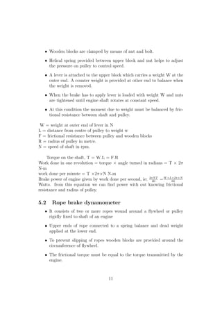 Brakes and dynamometers | PDF