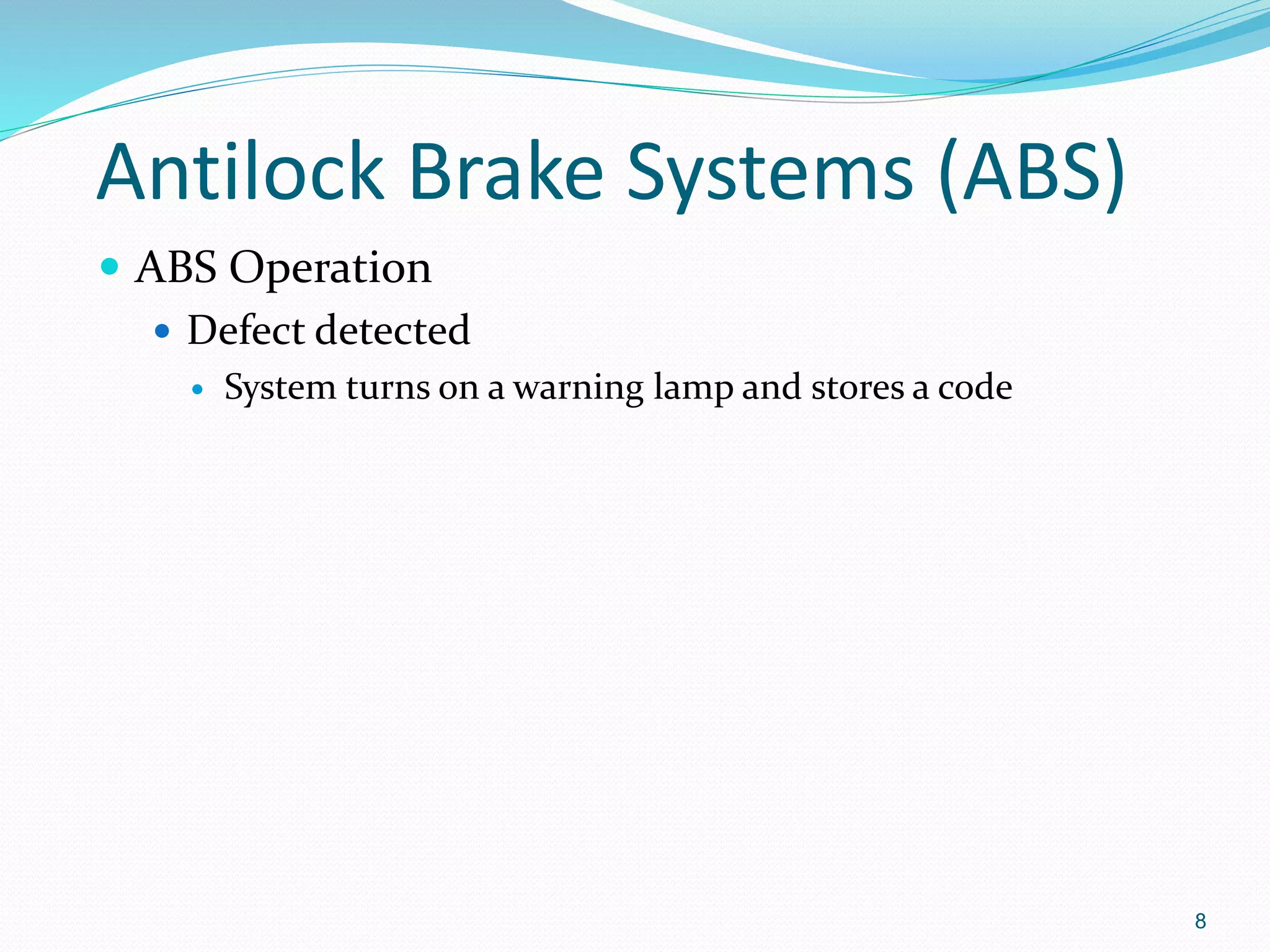 Brake abs theory | PPTX