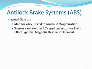 Brake abs theory | PPTX