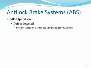 Brake abs theory | PPTX