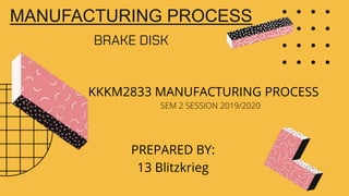 Brake disk | PPTX