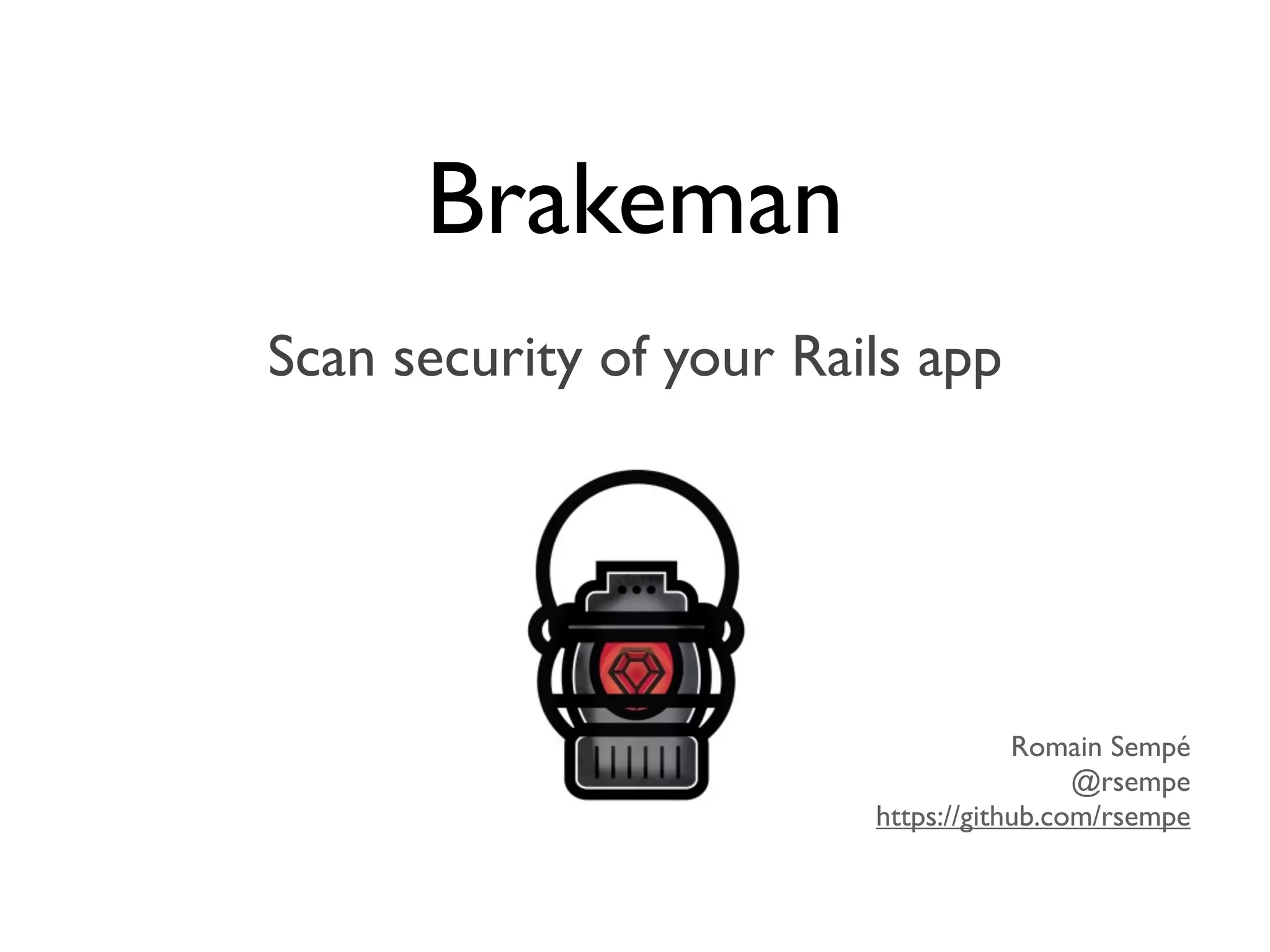 Brakeman | KEY