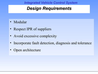 Integrated chassis control Brakenet 2002 | PPT
