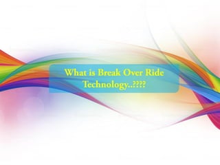 Brake Override Technolgy | PPT