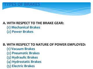 Brakes by suman | PPTX