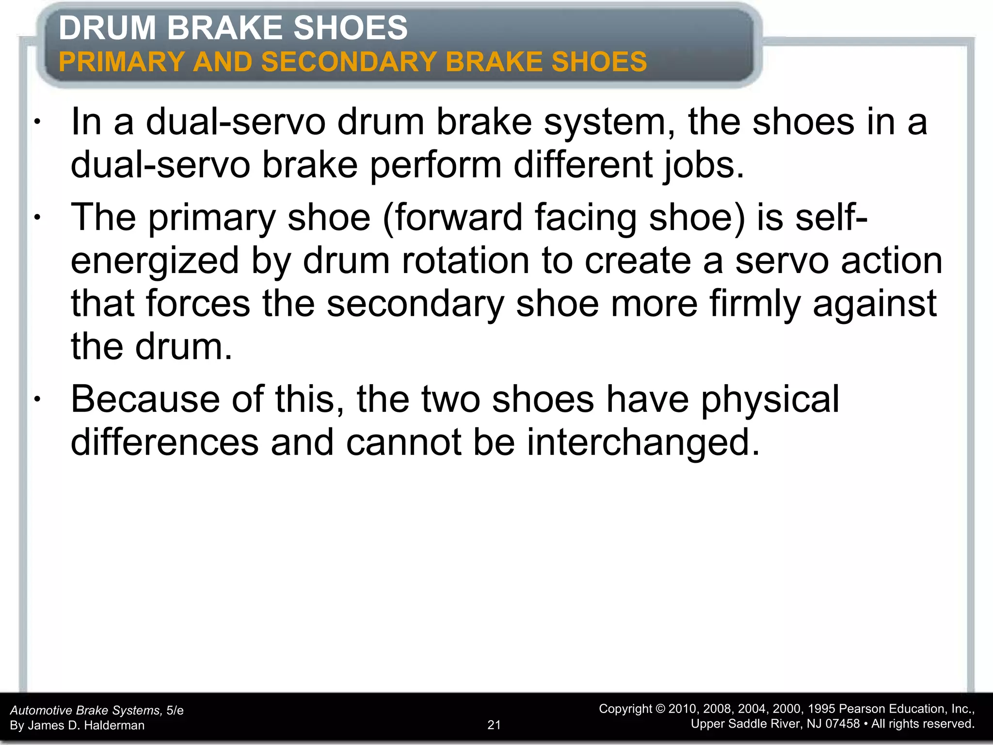 Brakes drum chapter_10 | PPT