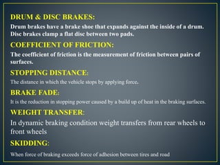 Brakes ppt | PPTX