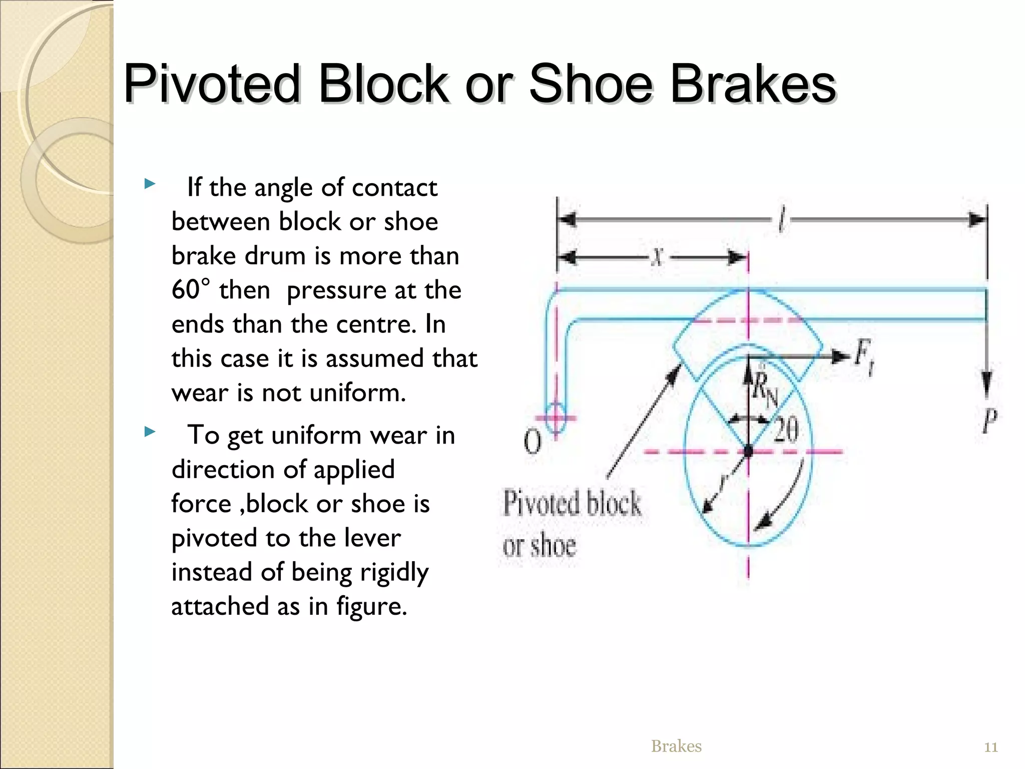 Introduction to brakes and its classification | PPT