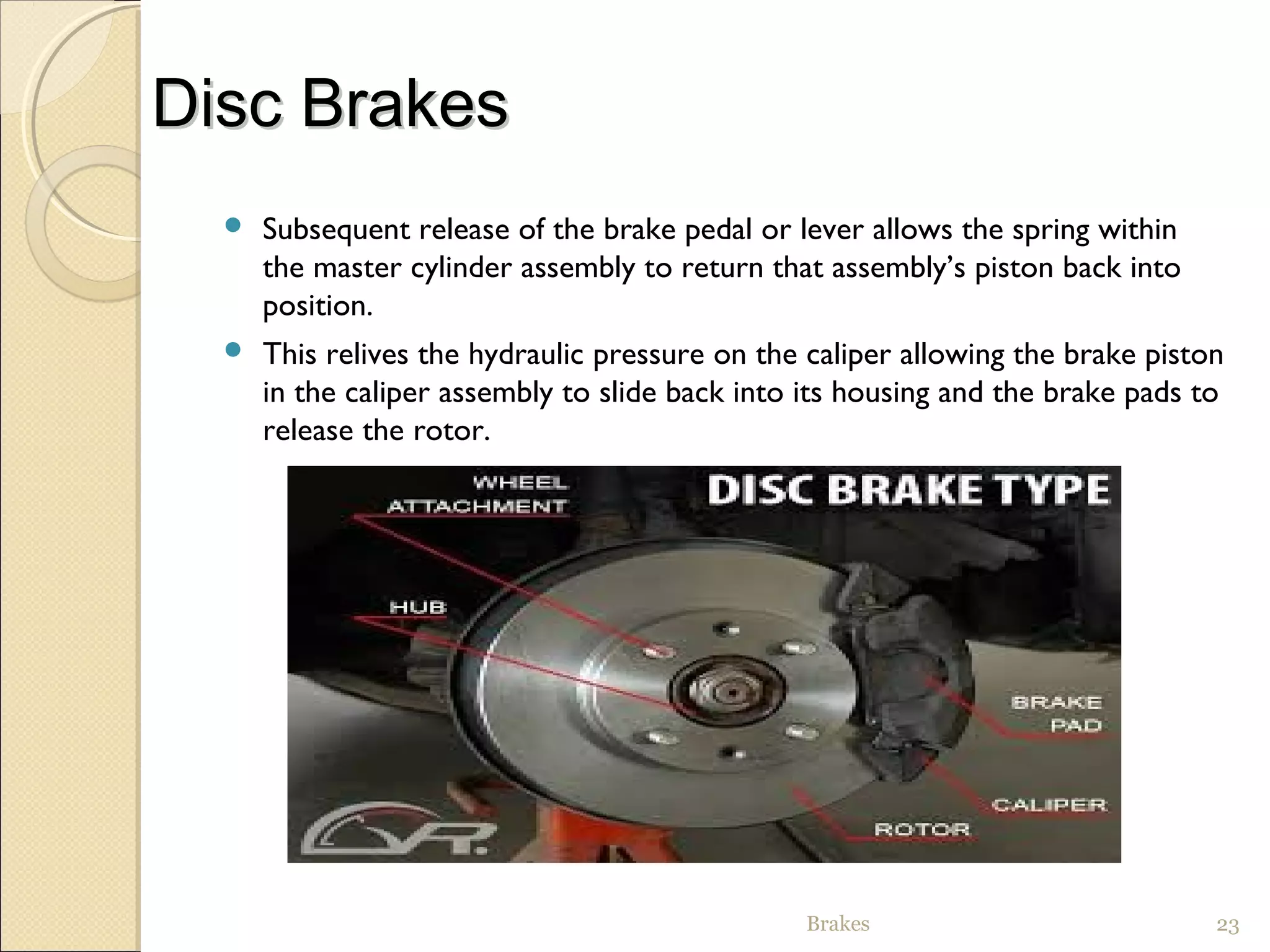 Introduction to brakes and its classification | PPT