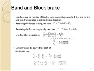 Introduction to brakes and its classification | PPT