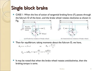 Introduction to brakes and its classification | PPT