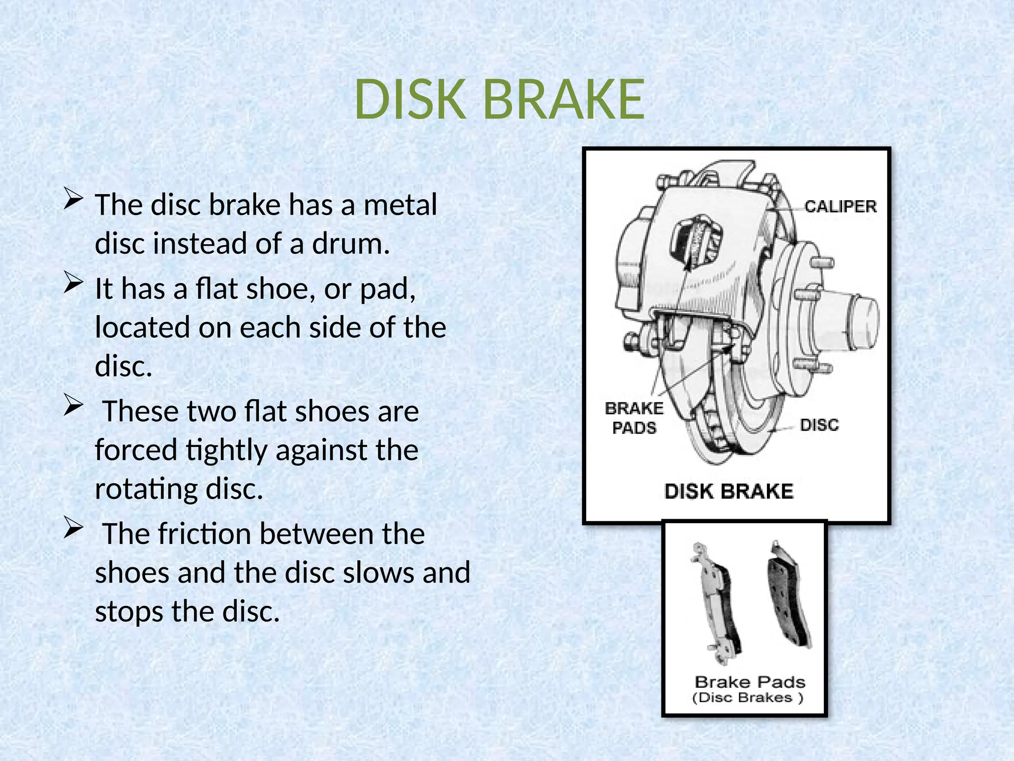 brake system mechanical engineering TOM.ppt