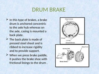 brake system mechanical engineering TOM.ppt