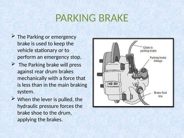 brake system mechanical engineering TOM.ppt