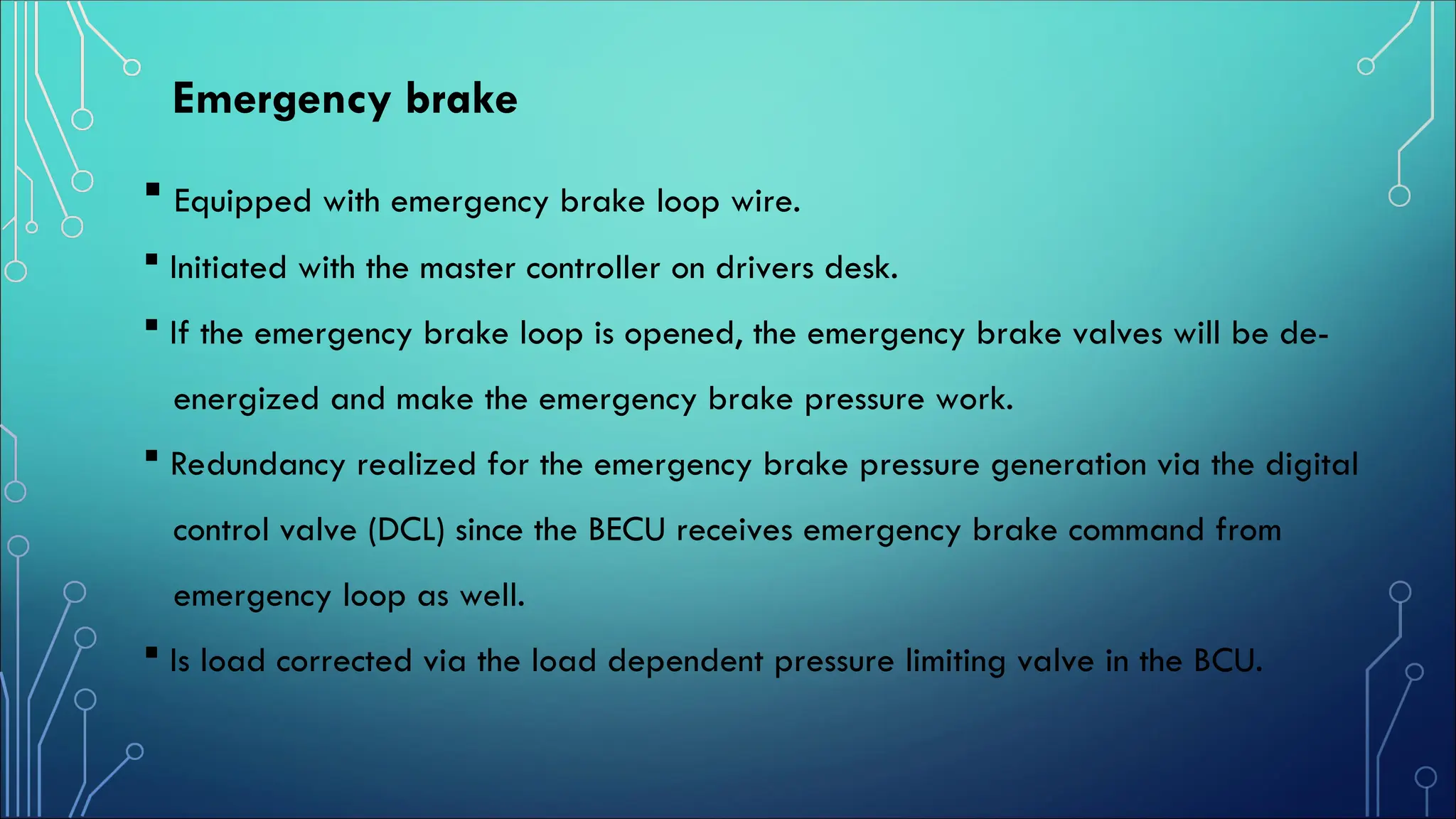VANDE BHARAT BRAKE SYSTEM VERY IMPORTANT | PPT