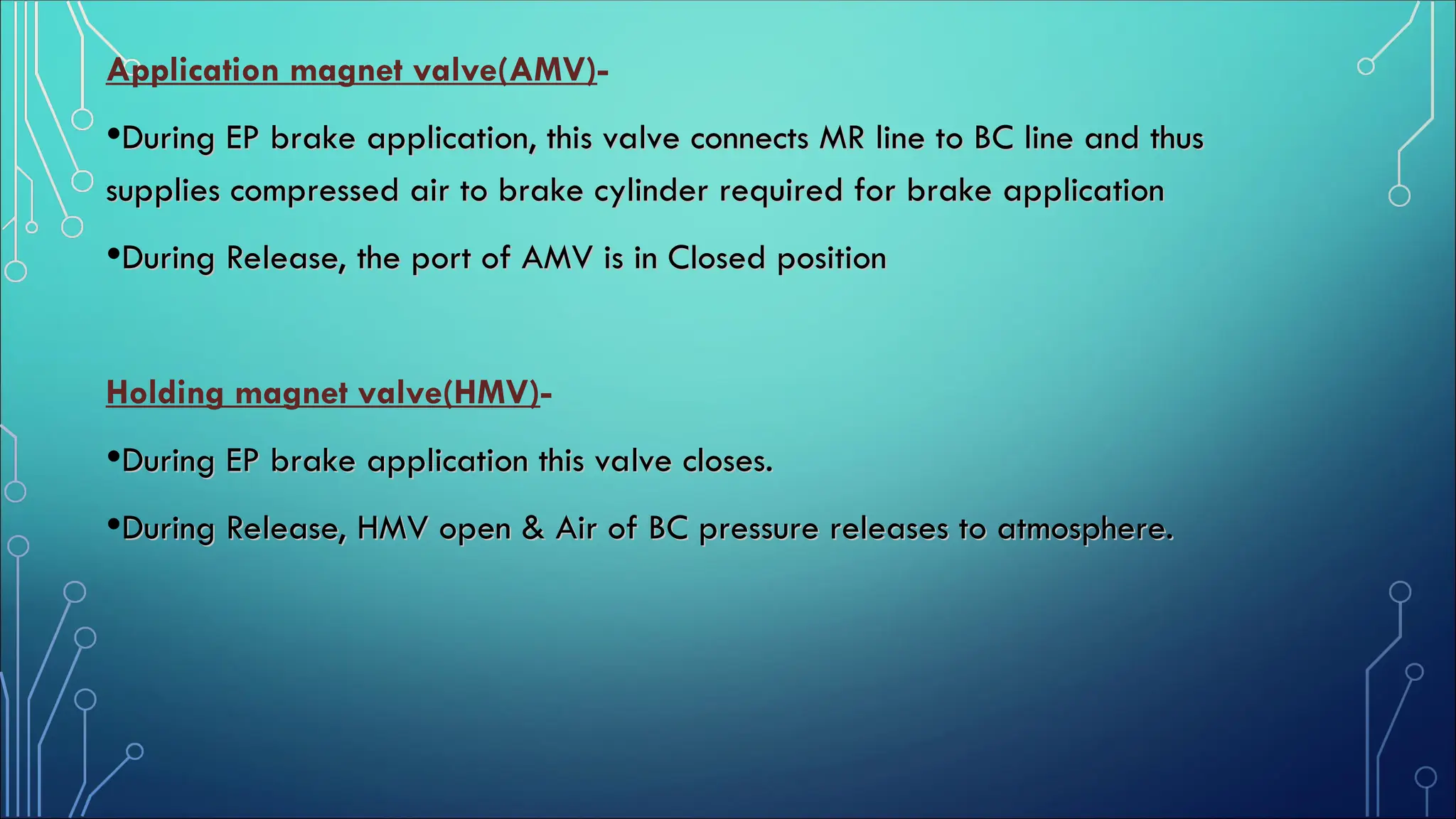 VANDE BHARAT BRAKE SYSTEM VERY IMPORTANT | PPT