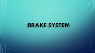 VANDE BHARAT BRAKE SYSTEM VERY IMPORTANT | PPT