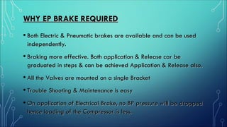 VANDE BHARAT BRAKE SYSTEM VERY IMPORTANT | PPT
