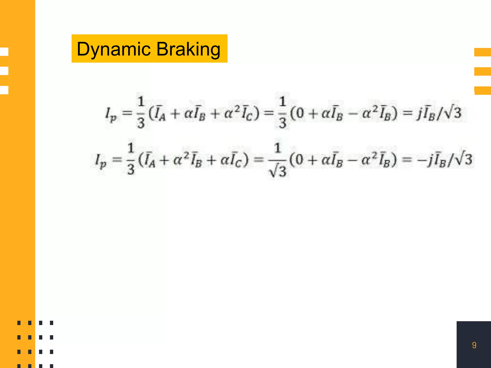 Braking methods of induction motor | PPTX