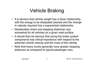 Braking performance 4 | PDF
