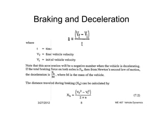 Braking performance 4 | PDF