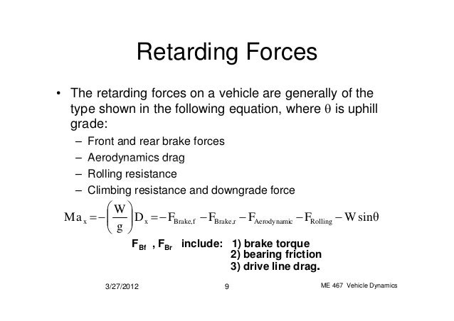 Braking performance 4