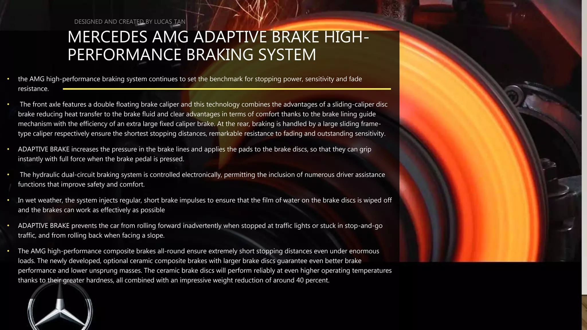 Braking performance technology(porsche,bmw and mercedes benz) | PPTX
