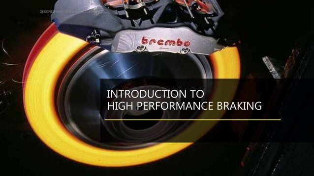 Braking performance technology(porsche,bmw and mercedes benz) | PPT