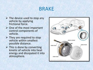 Braking system ppt | PPTX