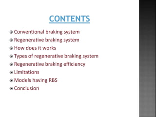 Braking system | PPTX