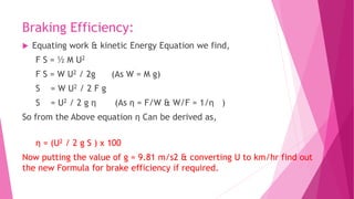 Braking system | PPTX