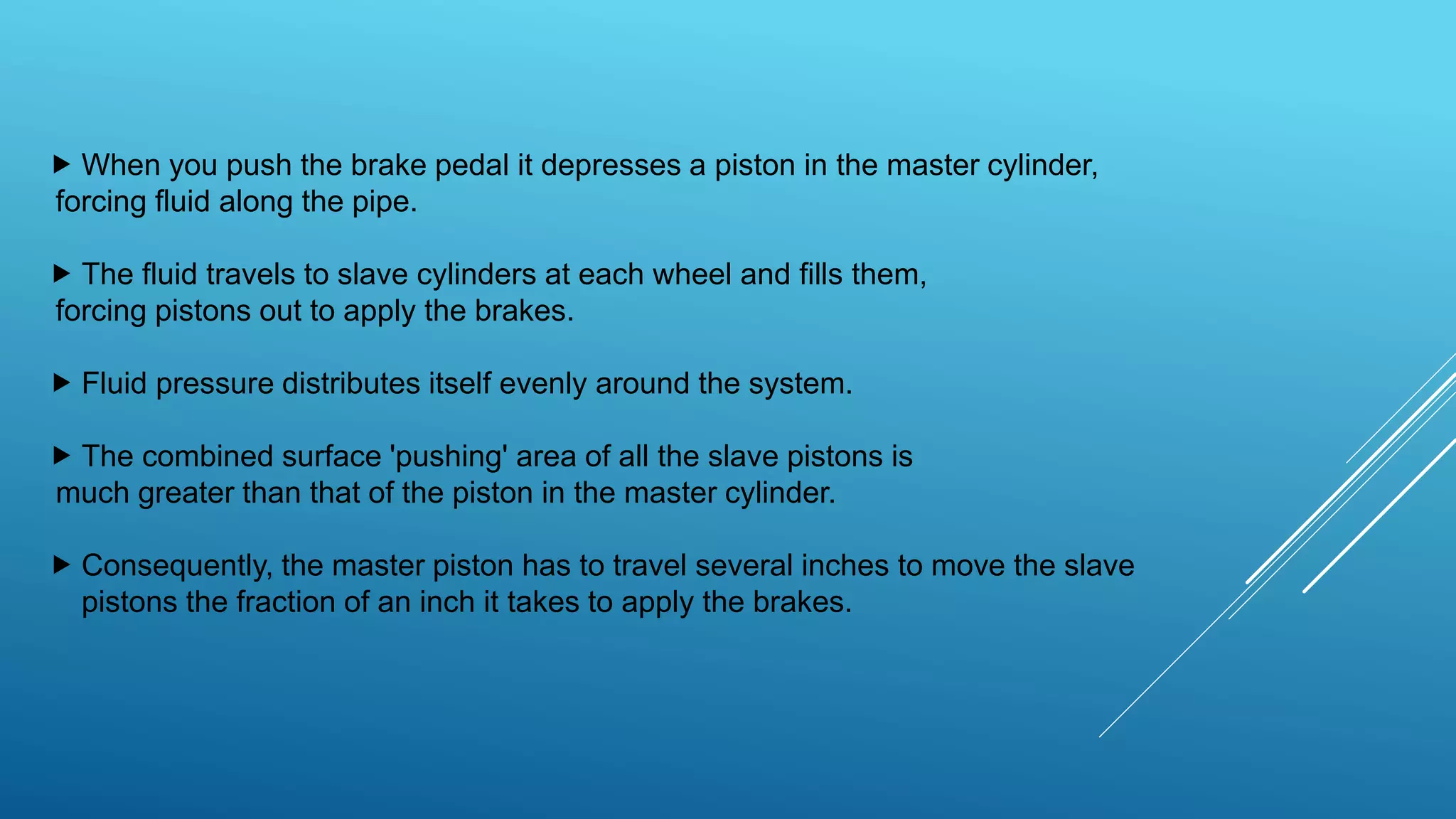 Presentation on Braking system | PPTX