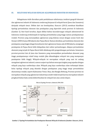 Aglomerasi Ekonomi di Indonesia, Sebuah Sintesa | PDF