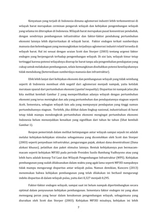 Aglomerasi Ekonomi di Indonesia, Sebuah Sintesa | PDF