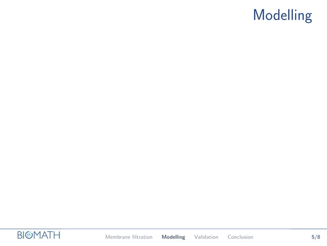 Modelling Of Filter Cake Formation In Filtration Processes Ppt
