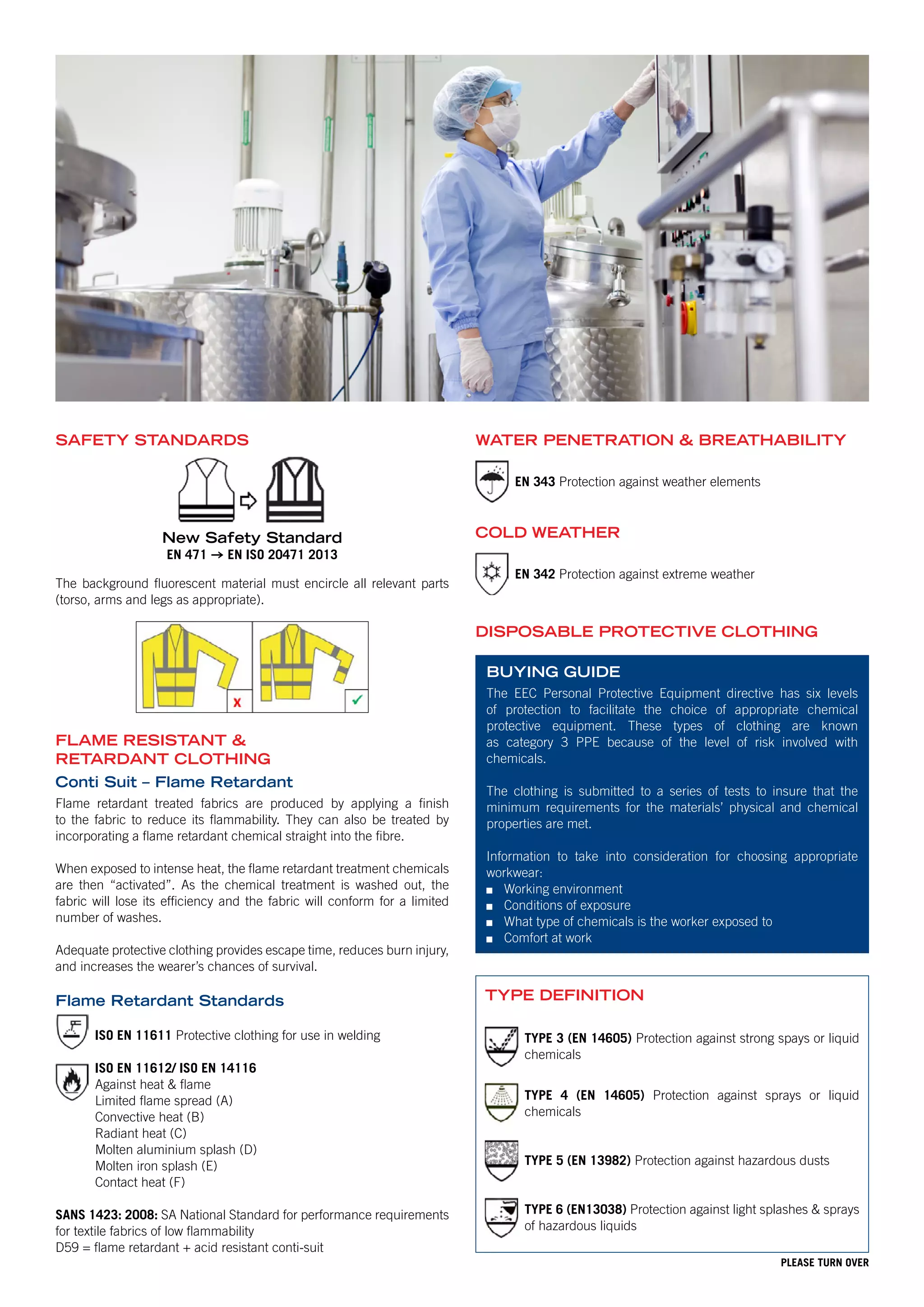 BRAMHOPE HEALTH & SAFETY - SPECIAL HAZARD WORK WEAR | PDF | First Aid ...