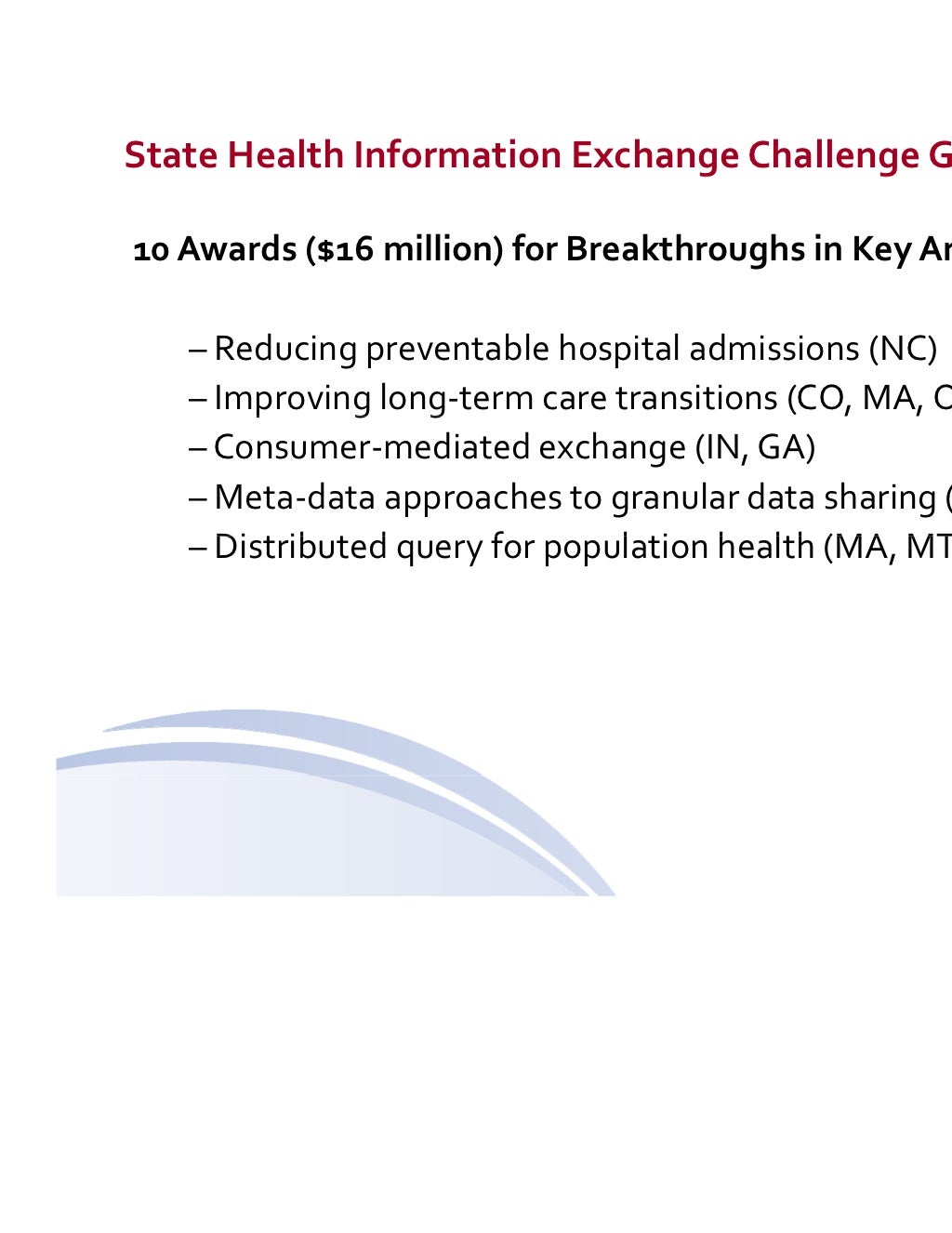 Health Information Exchange