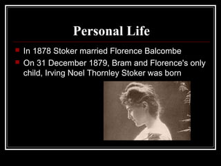 Bram stoker | PPT