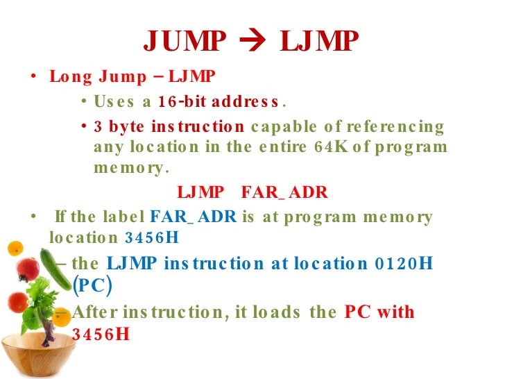 conditional jump instructions in 8051