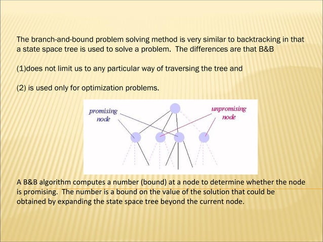 Branch and bound | PPT | Computing | Technology & Computing