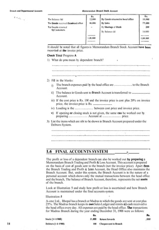 Branch accounts | PDF