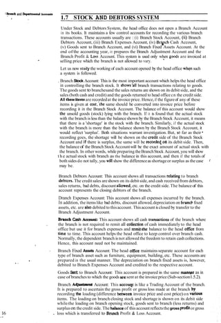 Branch accounts | PDF