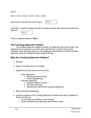 Branch and bound technique | PDF