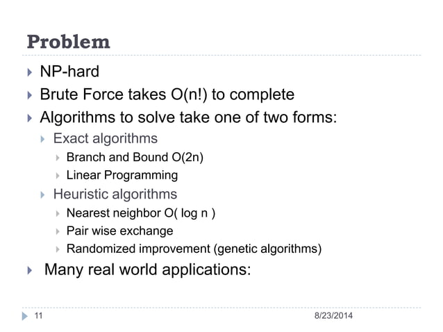 Branch and bound technique | PPTX