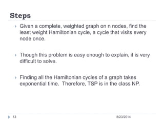 Branch and bound technique | PPTX