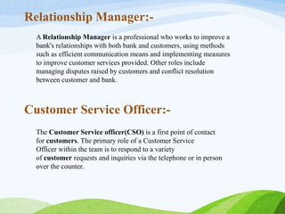 Branch Banking (Structure) | PPTX