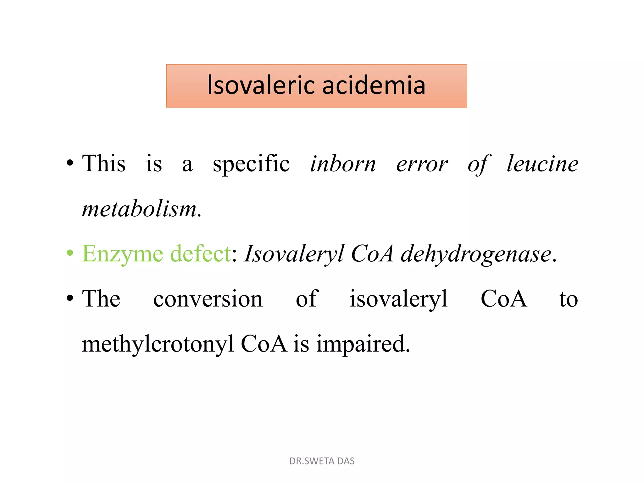 Branched chain amino acid metabolism | PPTX